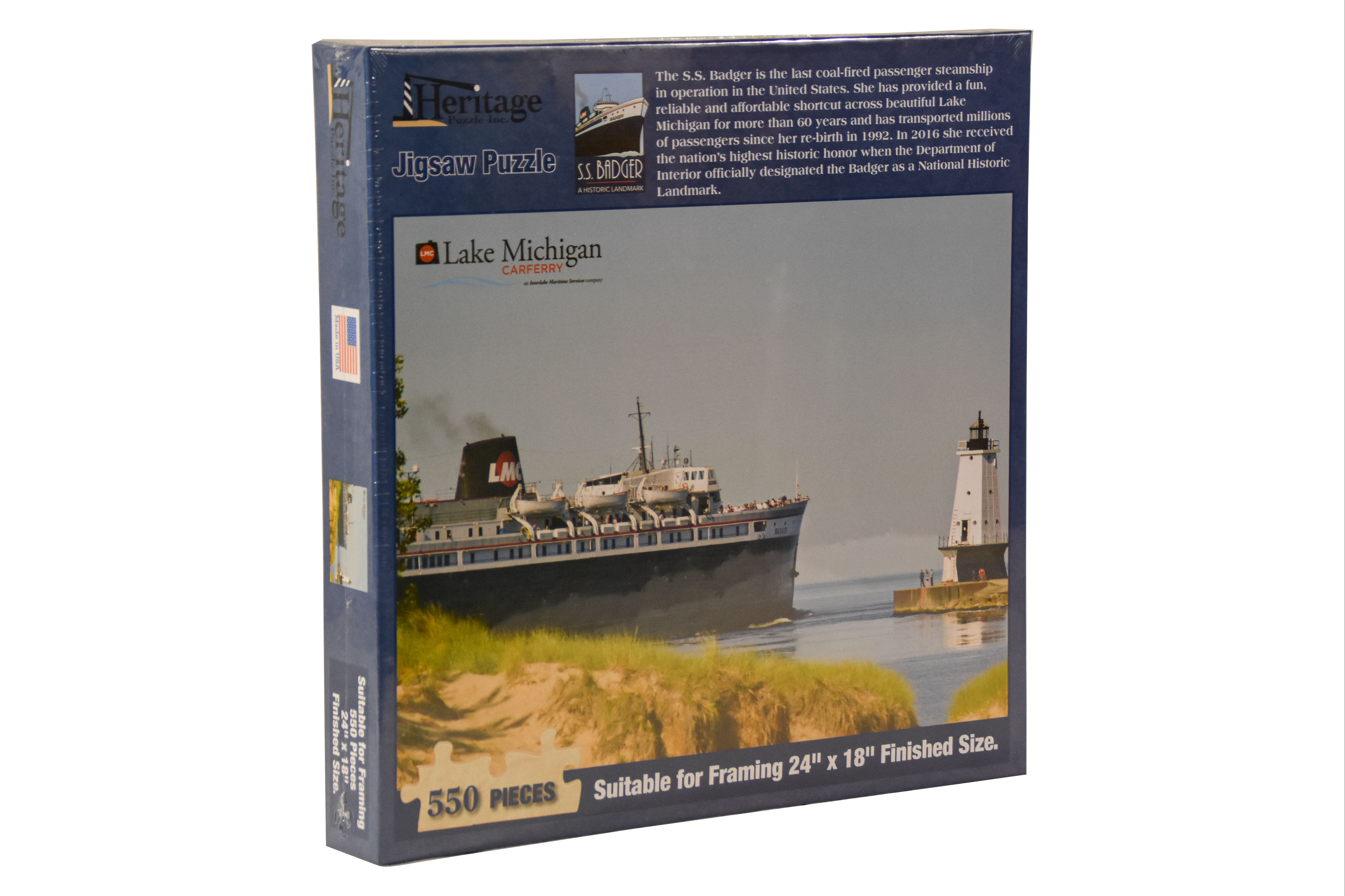 BADGER Puzzle | Lake Michigan Carferry Inc